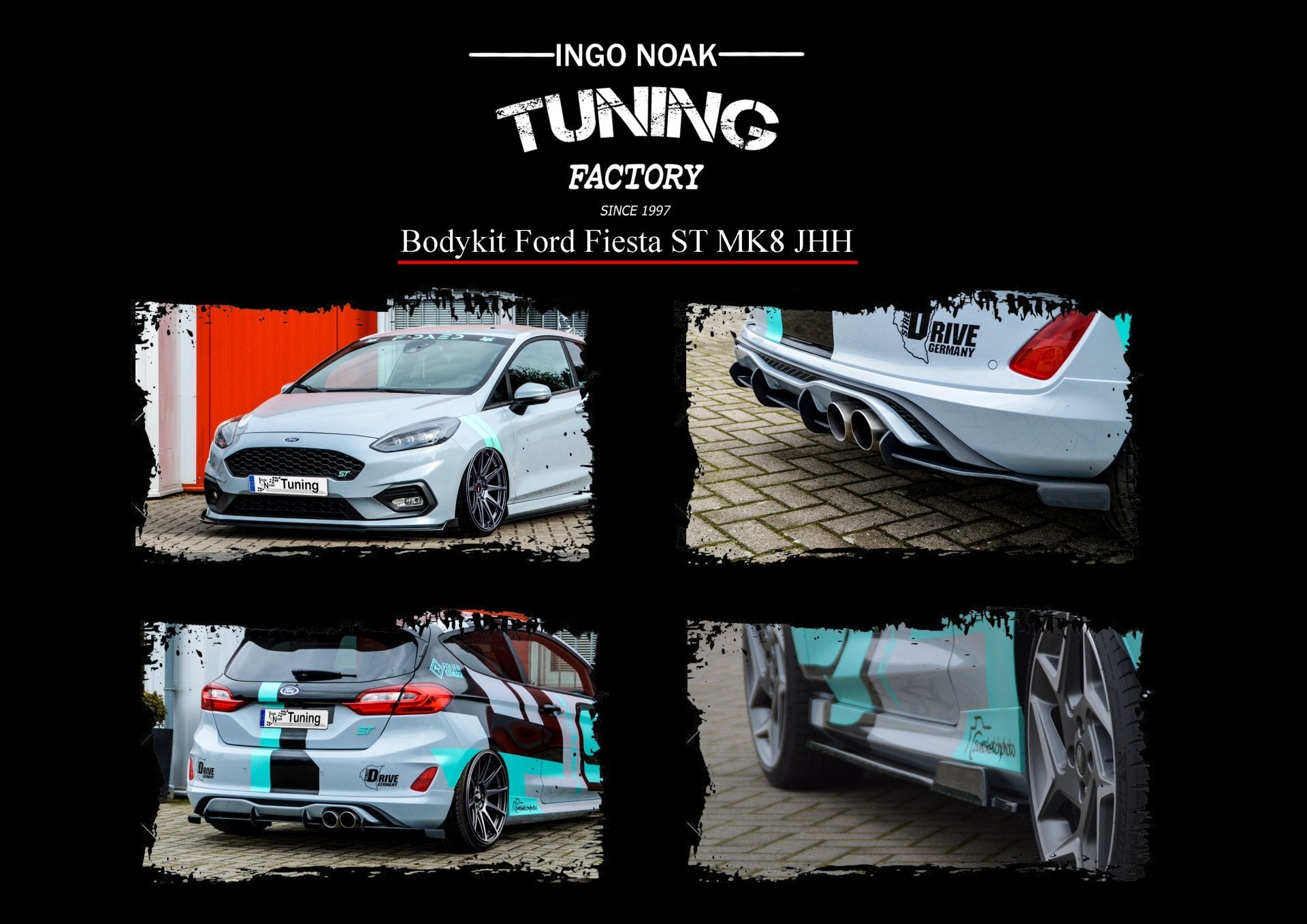 Bodykit für Ford Fiesta ST MK8 JHH Bj.ab.2018- – Ingo Noak Tuning