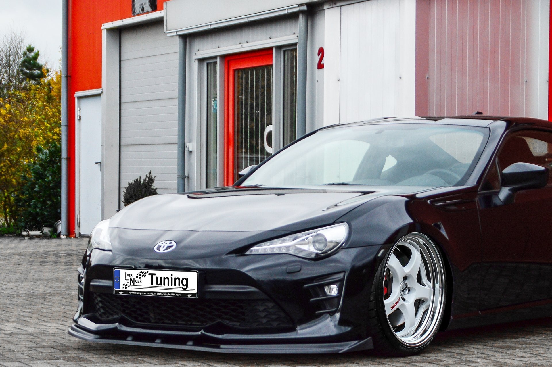 Cup Frontspoilerlippe mit Wing für Toyota GT86 Facelift – Ingo Noak Tuning